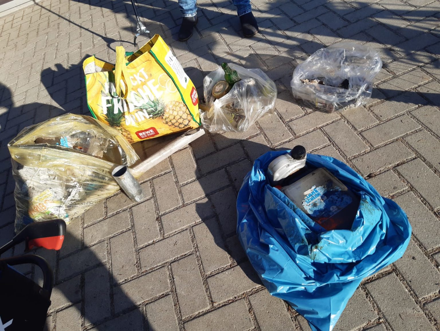 Müllsammelaktion am 22.03.22 - Klimaschutzgruppe Algermissen